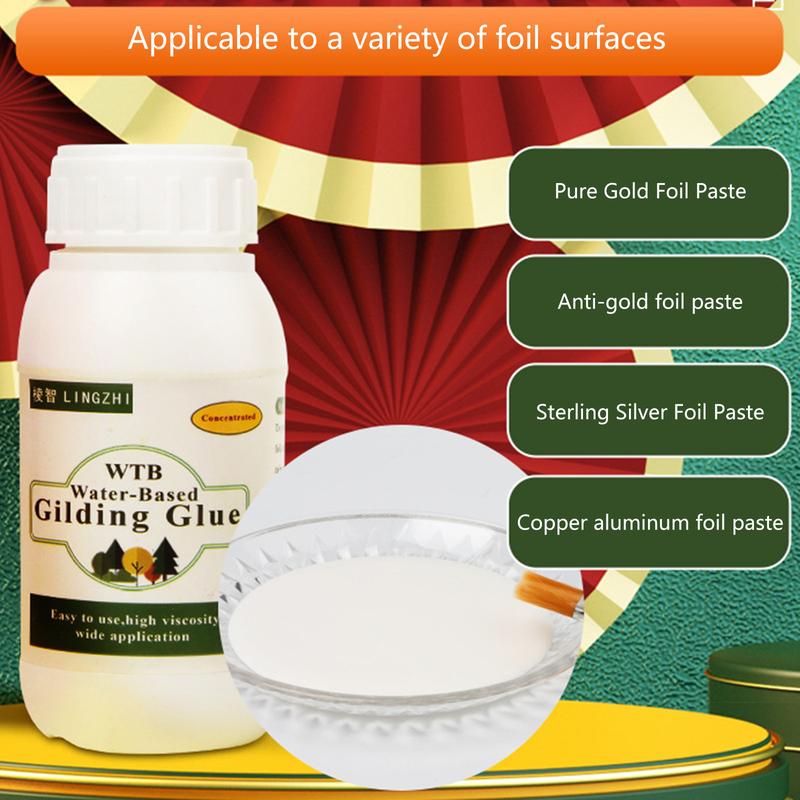 Practical Gilding Glue 70ml Water-based Gilding Adhesive for - TikTok ...