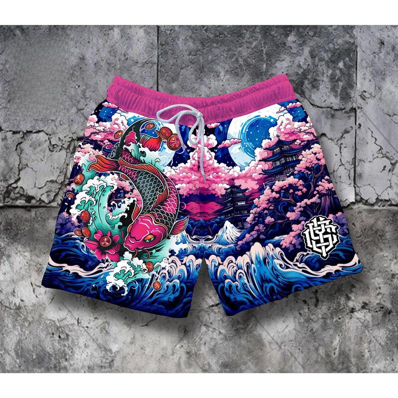 TRENDY AIRCOOL MESH SHORT w/ 2 SIDE POCKETS full sublimation high ...