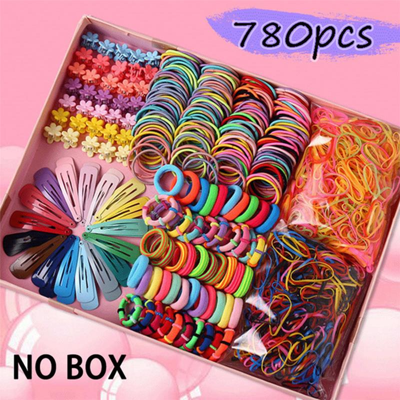 Hair Clip Rubber Band Combination Set Creative Simple Hair Rope ...