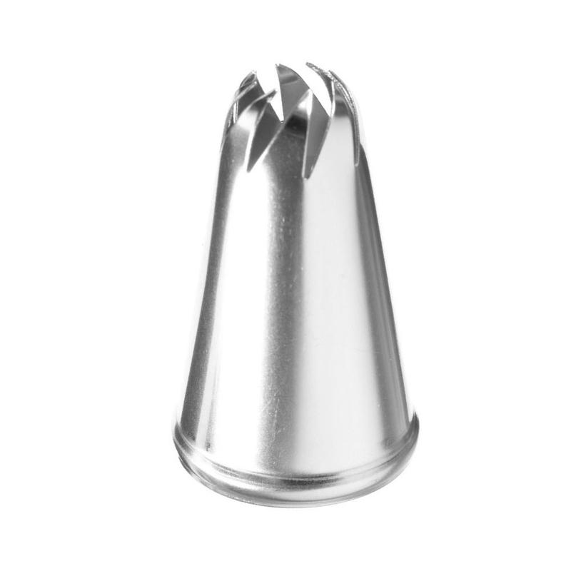 Stainless Steel Eight Teeth Drop Rose Flower Icing Piping Tips - TikTok ...