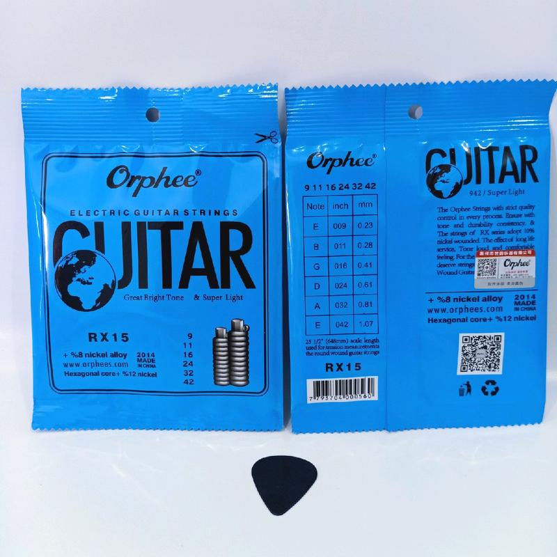senar gitar Orphee elektrik 09. 010. 011 senar gitar Orphee Original ...