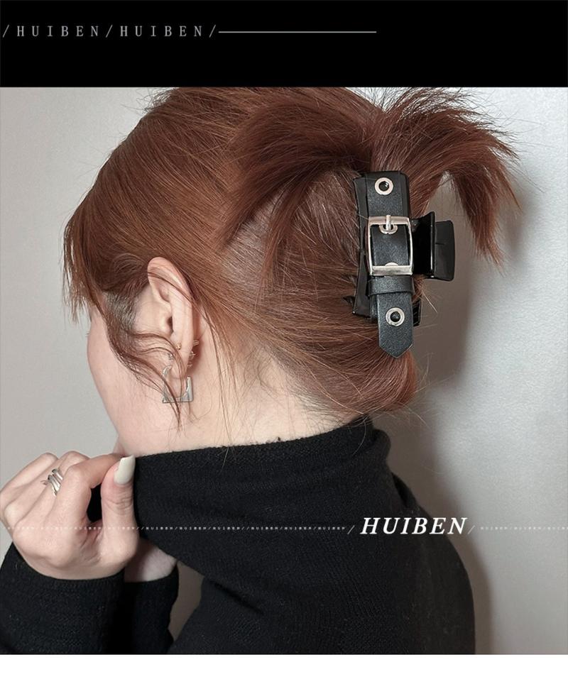 Klip Rambut Tali Pinggang, Gaya Gelap Minimalis, Untuk Wanita, - TikTok ...