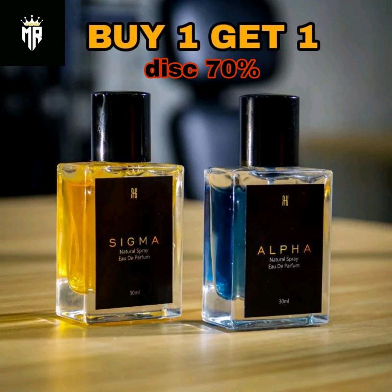 Parfum HVM SIGMA ALPHA Original Eau De Perfume Pria Peach Wangi - Shop ...