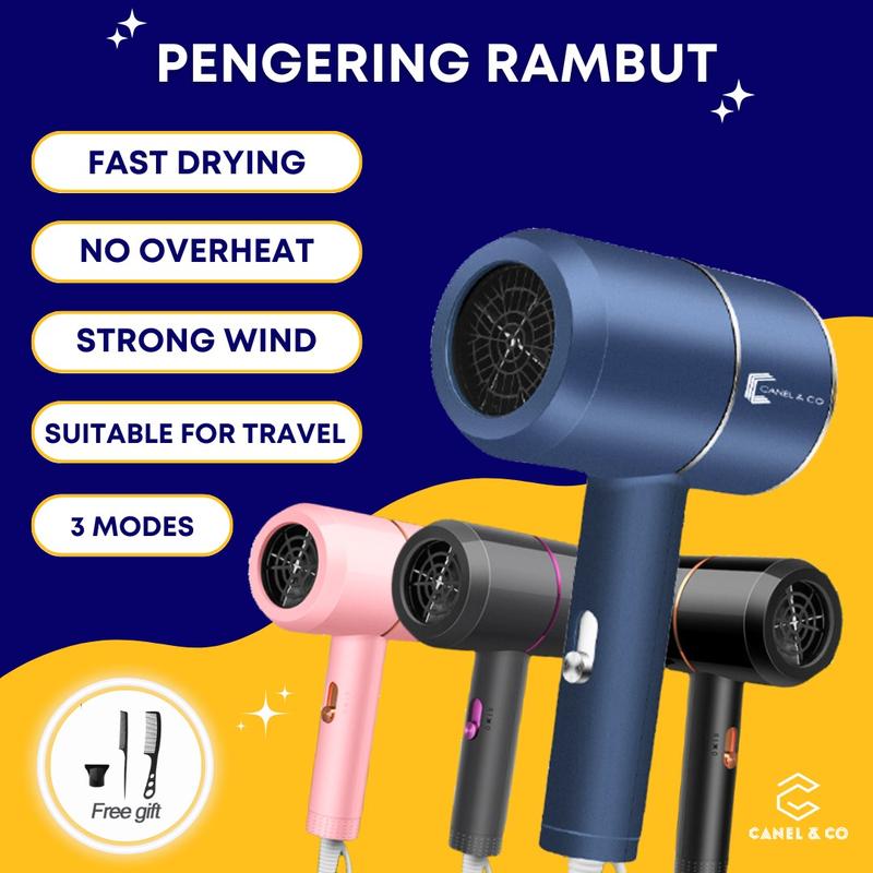 CANEL&CO [3in1] Malaysia 3 pin Plug Big Wind Blue Ray Ionic Tech - TikTok Shop Malaysia