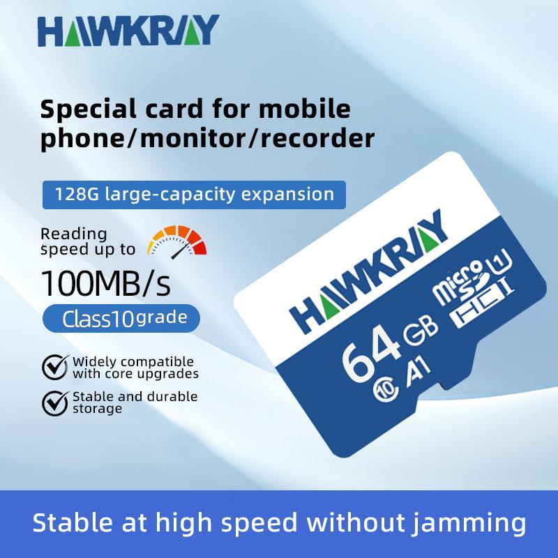 HAWKRAY 64g High-Speed TF Memory Card Surveillance Camera Micro SD Card Driving Recorder Memory ...