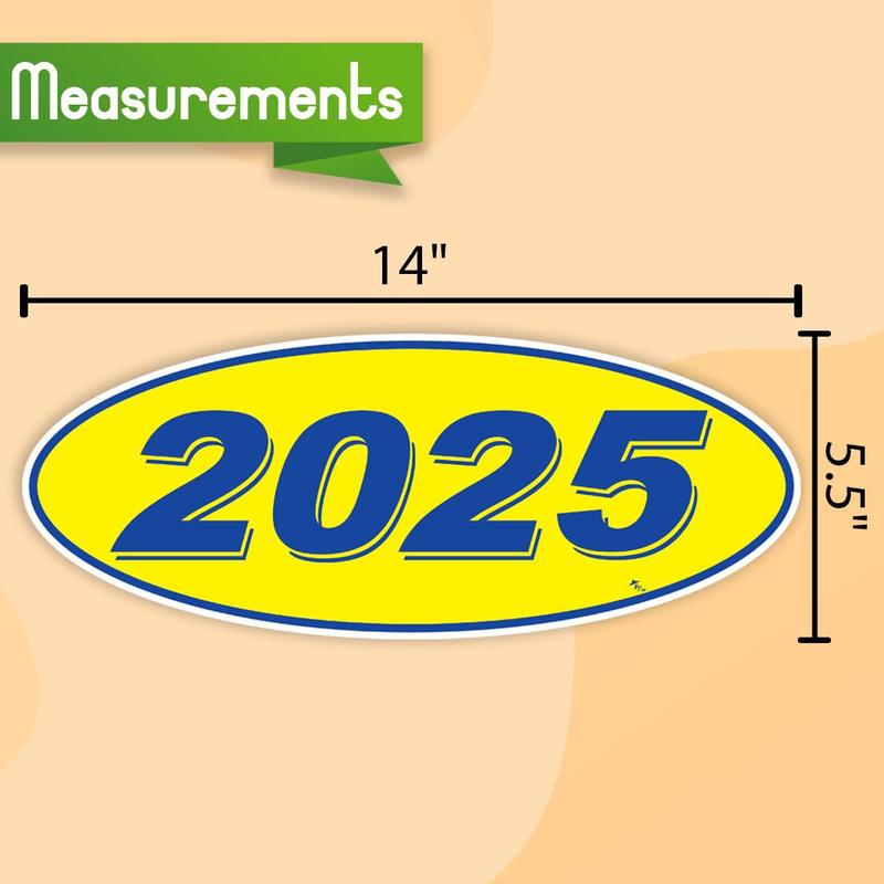 2025 Oval Car Window Sticker Magnetic Sticker - TikTok Shop Singapore