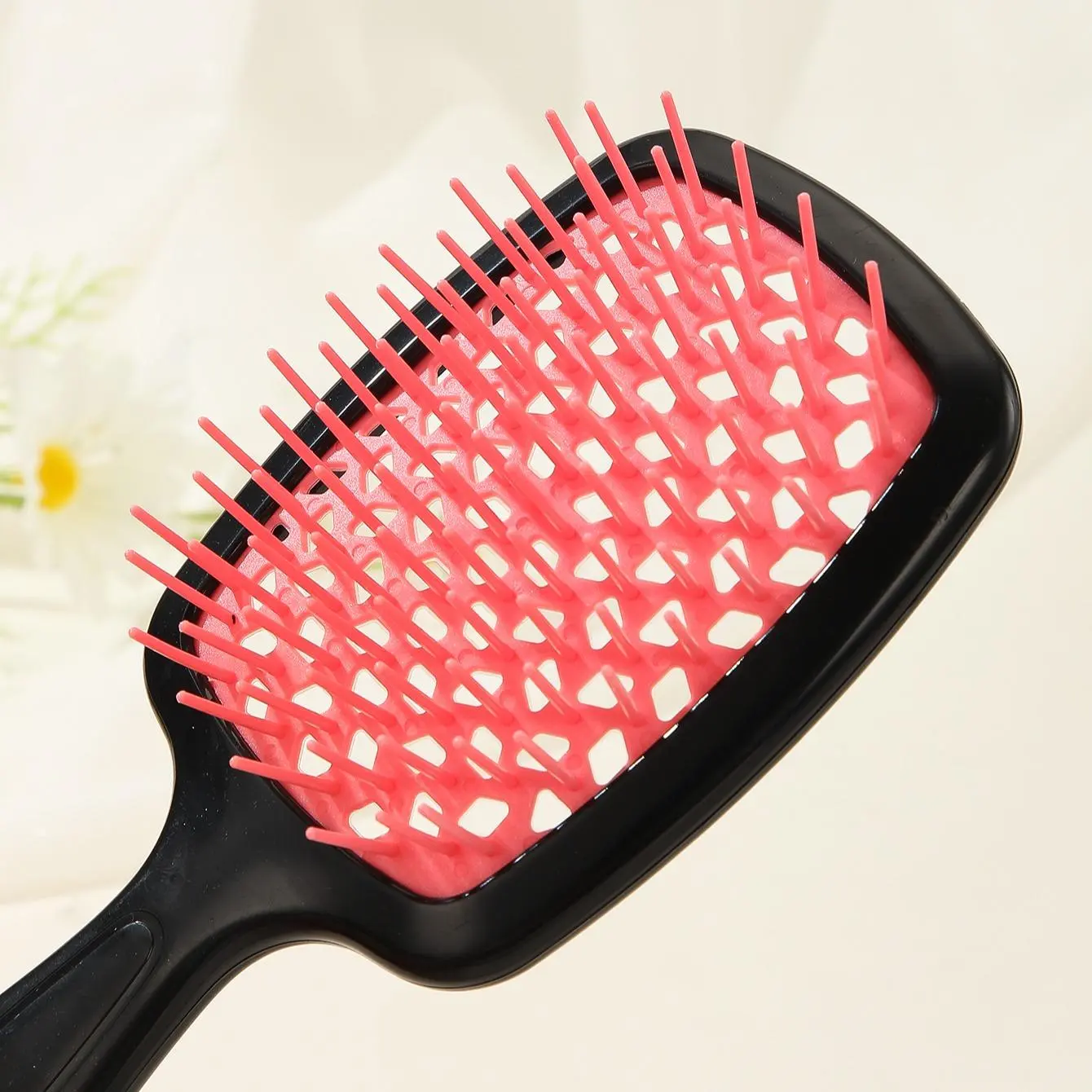 Christmas Gift, Honeycomb Mesh Comb, 1 Piece Xmas Hairdressing Massage ...