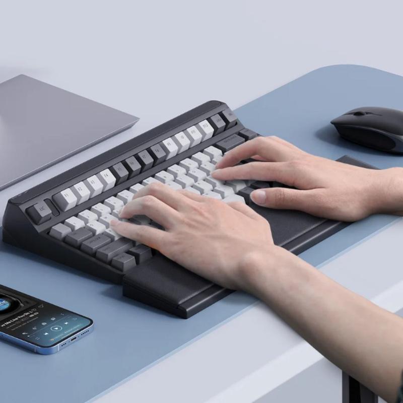 Comfortable Double-layer Keyboard Wrist Rest with Storage Bo - TikTok ...