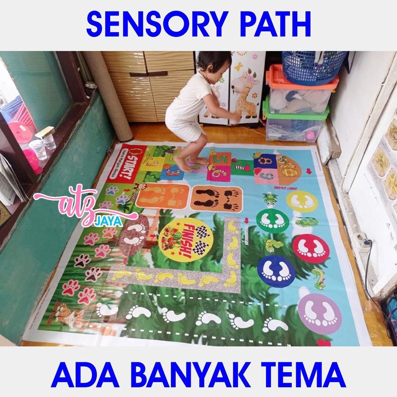 2 X 2 METER Sensory Path Space Mainan Edukasi Edukatif Anak Engklek ...