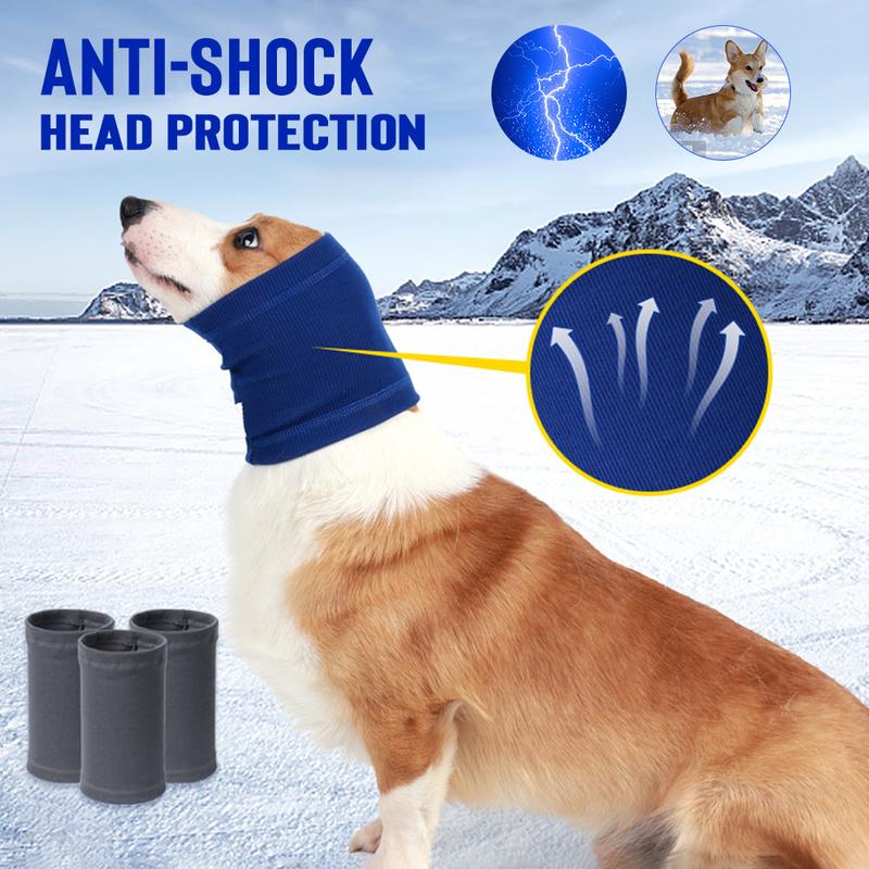 Pet Anti-shock Noise-proof Warm Grooming Earmuffs Turban Dog Ears Cover ...