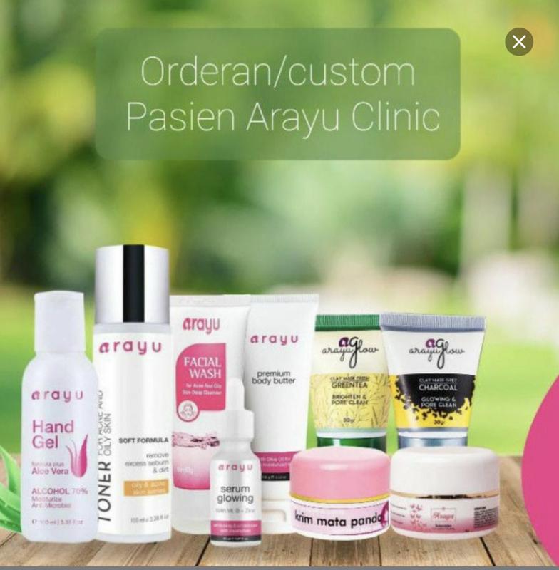 Arayu Paket Beauty Khusus for Arayulovers 100 Semua Jenis Kulit - Shop ...