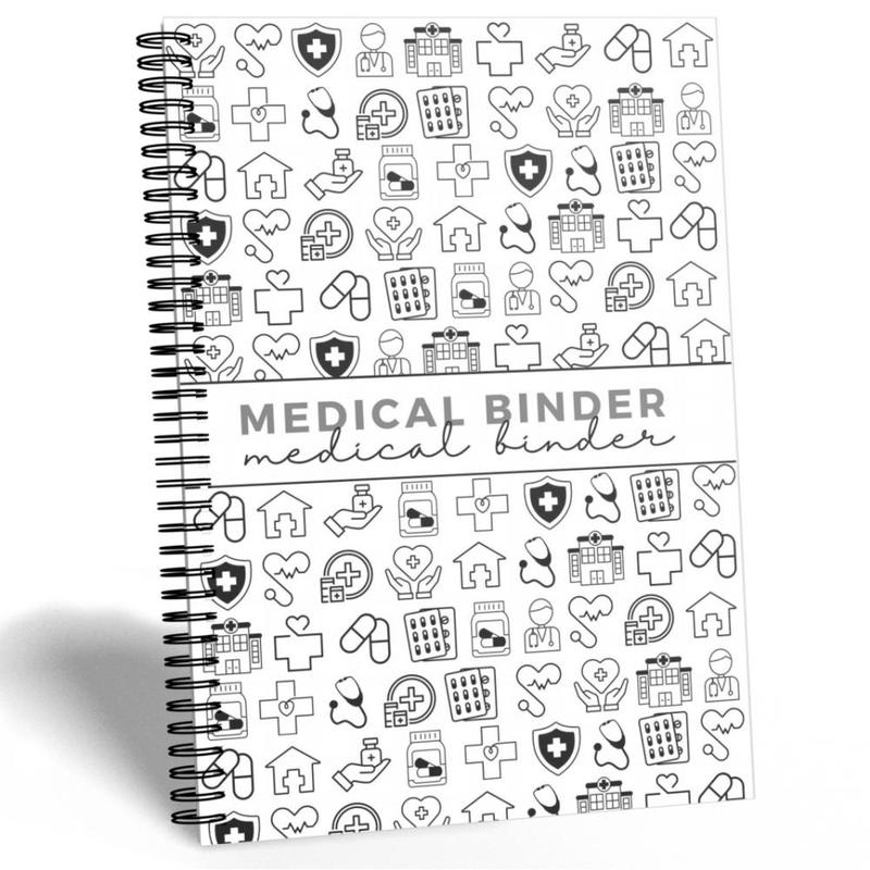 Medical Binder, Daily Personal Medication Checklist Organize - TikTok Shop