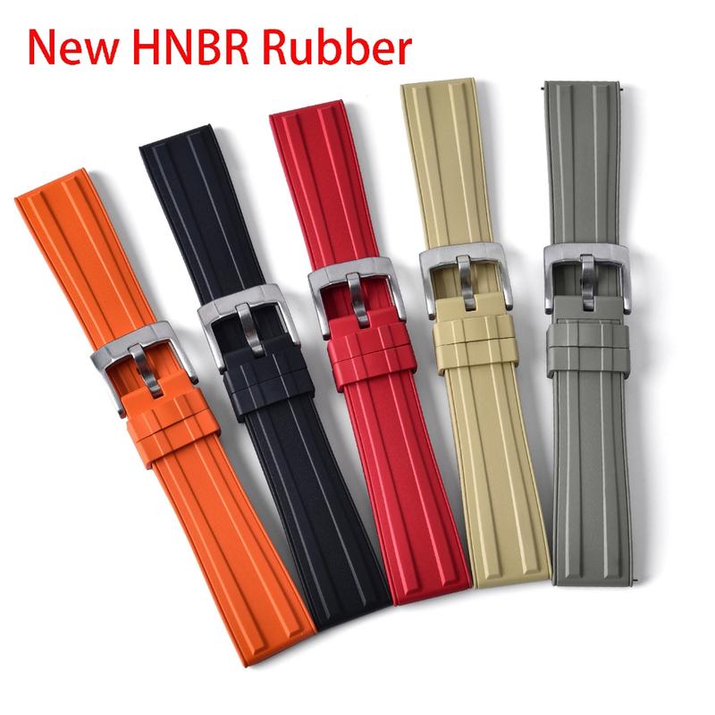 Tali Jam Tangan Getah, Reka Bentuk Asal HNBR, 20mm dan 22mm, - TikTok ...
