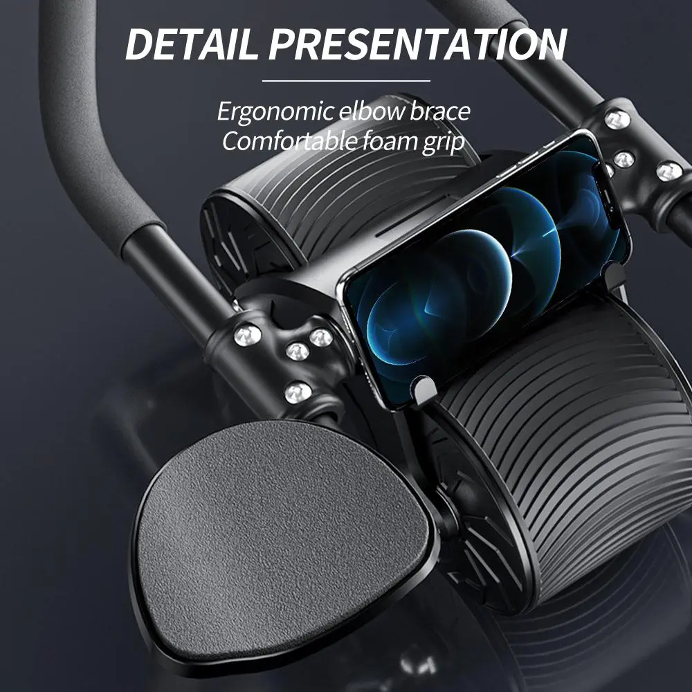 Fitness Equipment Ab Roller Wheel, 1 Piece Automatic Rebound Abdominal ...