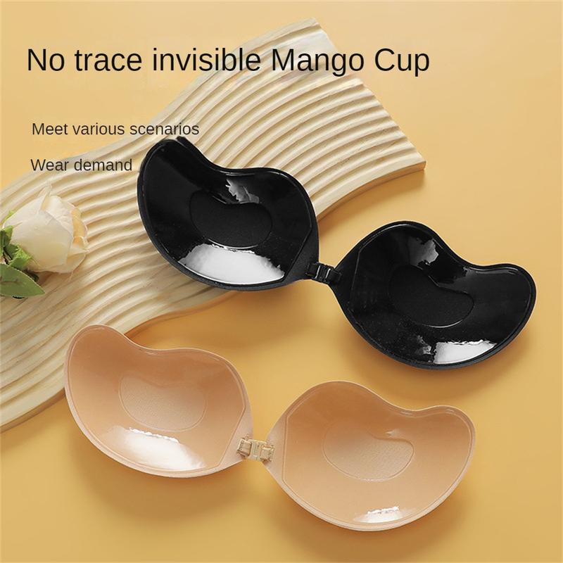 Women's bra stickers simple non-marking non-steel ring gathered ...