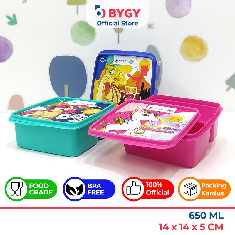 Lunch Box Emoticon 650ml Sekat 2 / Tempat Makan Souvenir Ulang - Shop ...