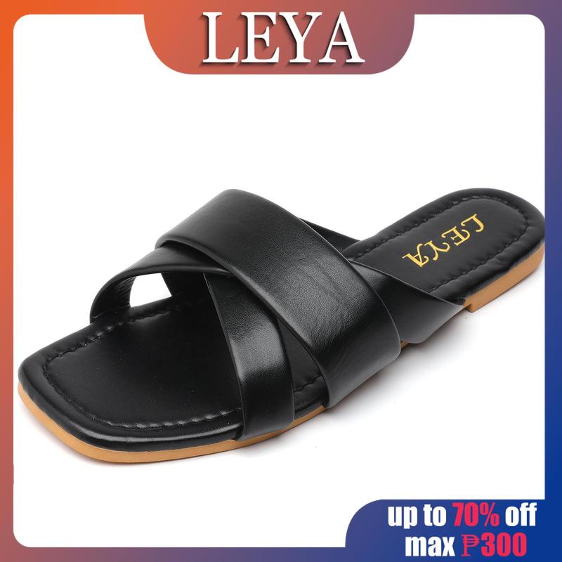 Leya Women's Sandals Summer Cross Flip Flops - Women's - Comfortable - TikTok Shop Philippines