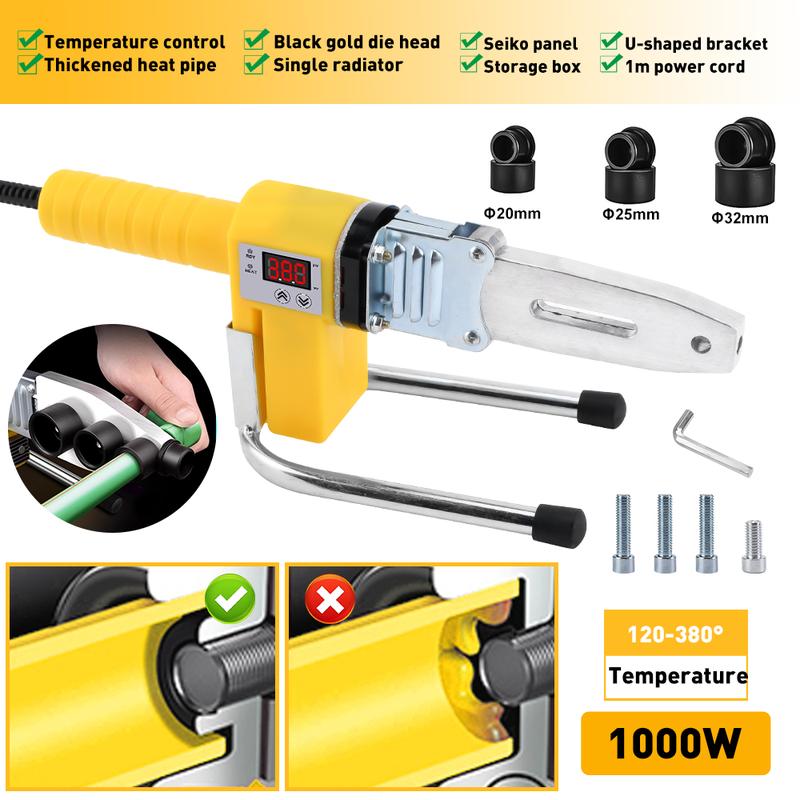 1000W Digital display PPR Heater hot melter line water pipe - TikTok ...