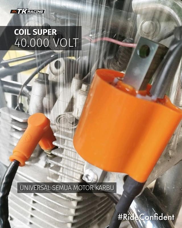 TK COIL RACING UNI ORANGE EXCEL Motor Motorcycle - Shop | Tokopedia
