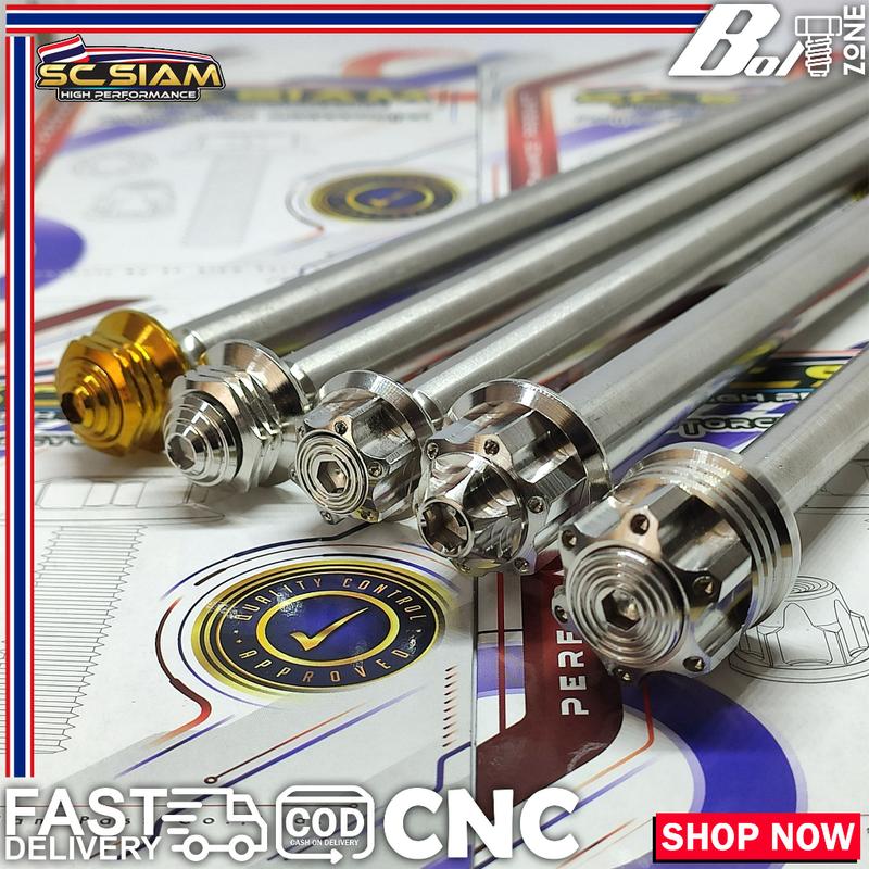 SC SIAM WHEEL AXLE ( EHE ) MIO / M3 / GT / SMASH / R150 / WAVE - TikTok ...
