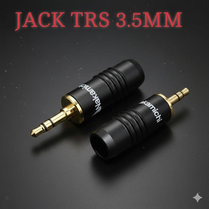 Jual Jack Mini - Jek Aux - Jack trs 3.5mm Mini Stereo Black Gold ...