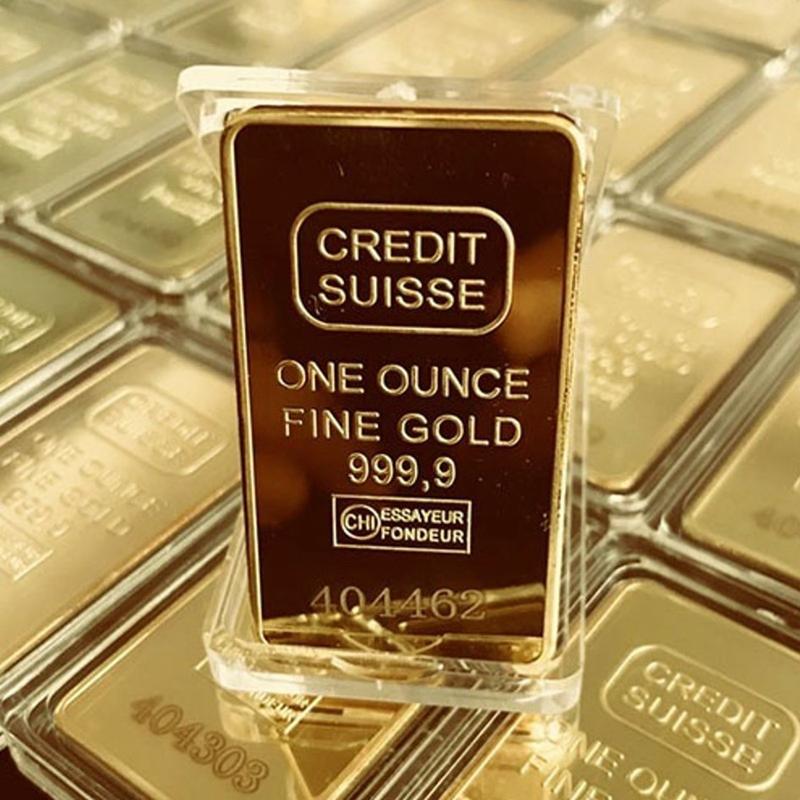 cod1/2/5/10Pcs One Ounce Suisse Gold Bar Swiss Gold Bars Replica ...