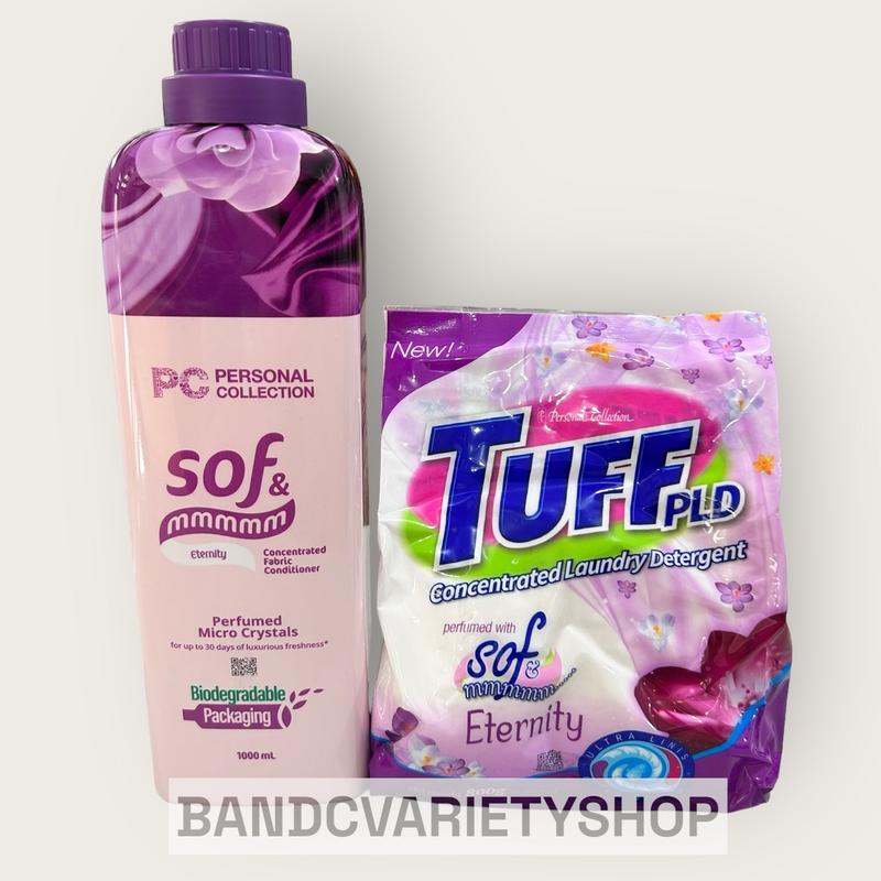 PC POWDER DETERGENT 800G and SOF MMMMM FABRIC CONDITIONER 1000ML ...