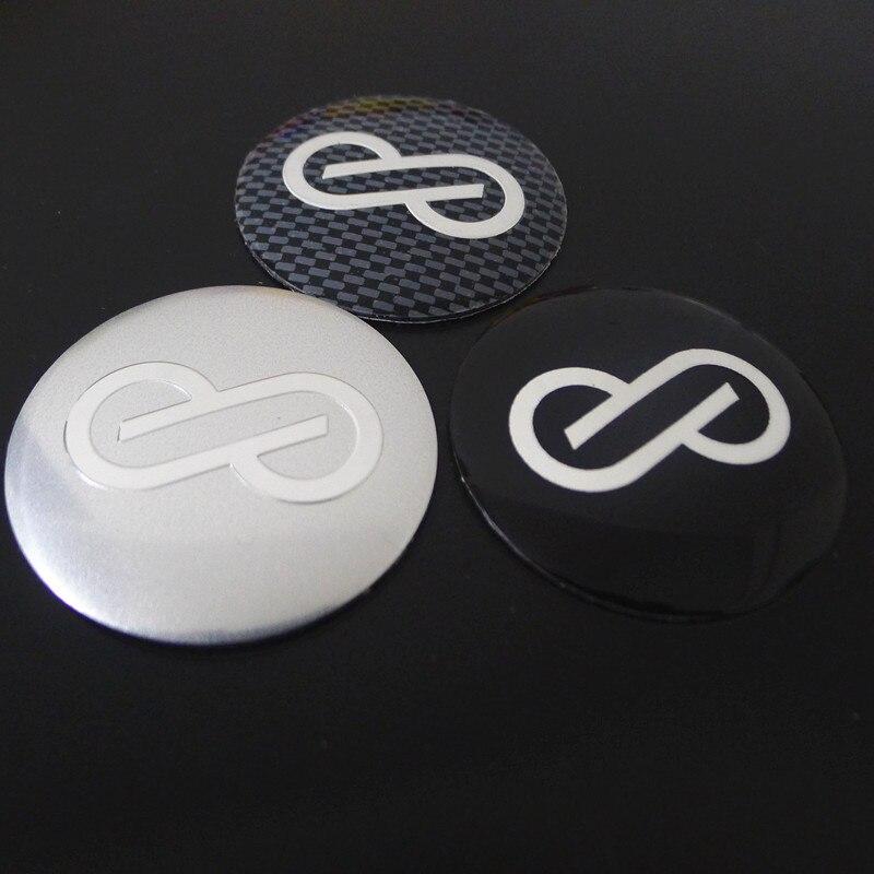 KLL 4pcs 56mm For Enkei Wheel Center Hub Cap Emblem Badge Stickers Car ...