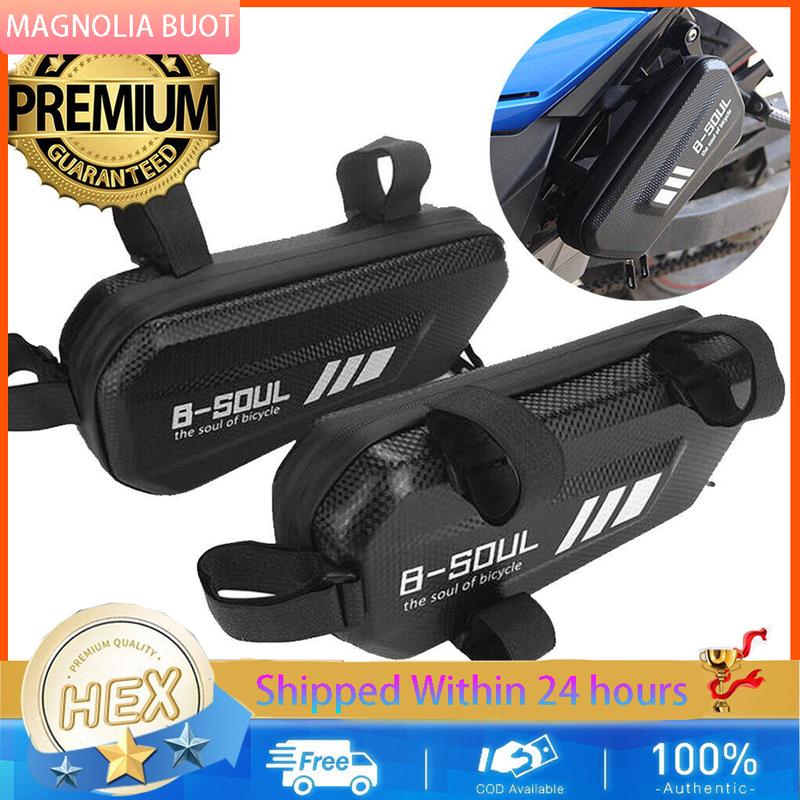 MAGNOLIA BUOT Double Zipper Universal Motorcycle Side Bag Firmly ...