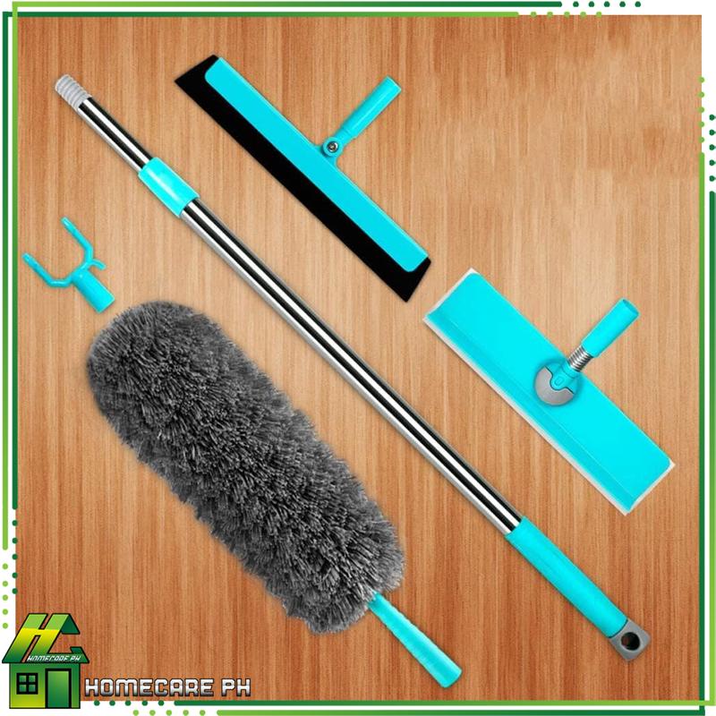 HOMECARE PH 3in1 Feather Duster Kit With Mop And Window Wipe - TikTok ...