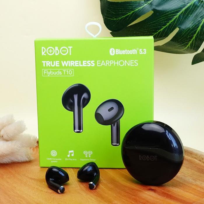 Jual HANDSFREE ROBOT FLYBUDS T10 HEADSET ROBOT FLYBUDS T10 WIRELESS ...