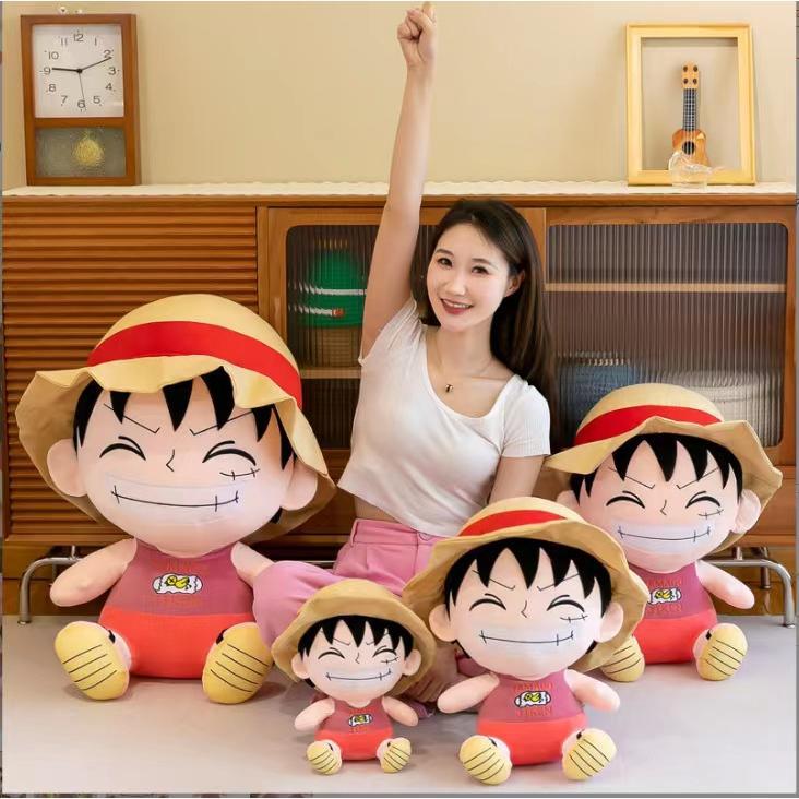 30cm Monkey D Luffy Birthday Gifts One Piece Luffy Toy Stuffed - TikTok ...