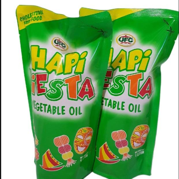 UFC Fiesta Vegetable oil 1Liter x 2 pouch Flavor - TikTok Shop Philippines