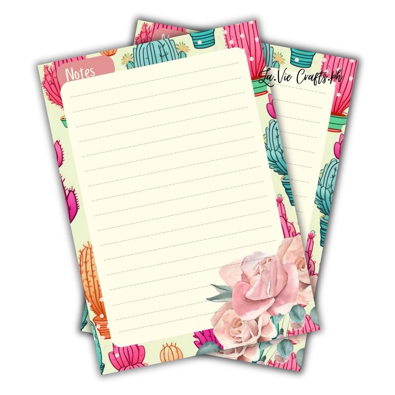 Customized Notepads Personalized Cactus Design Notepads Memo - TikTok ...