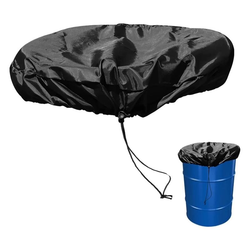 55 Gallon Drum Cover Drawstring Covers Washable Raining Day Portable ...