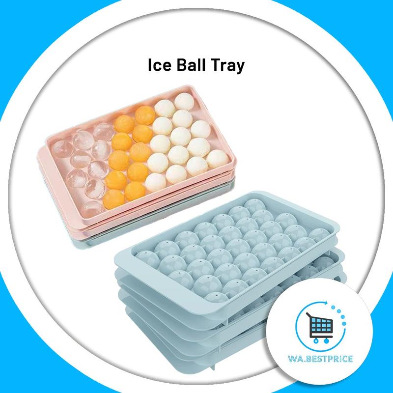 WABEST Acuan Bola Ais Ice Ball Tray Ice Grid Spherical Self-Made ...