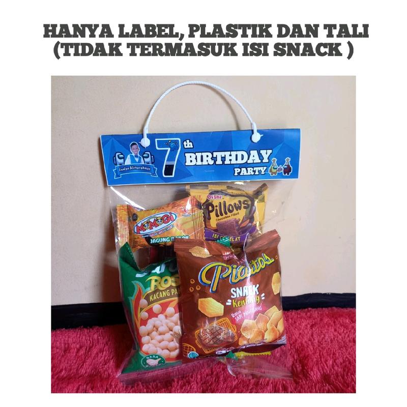 HANYA PACKING (TIDAK TERMASUK ISI SNACK) Happy Birthday - Shop | Tokopedia