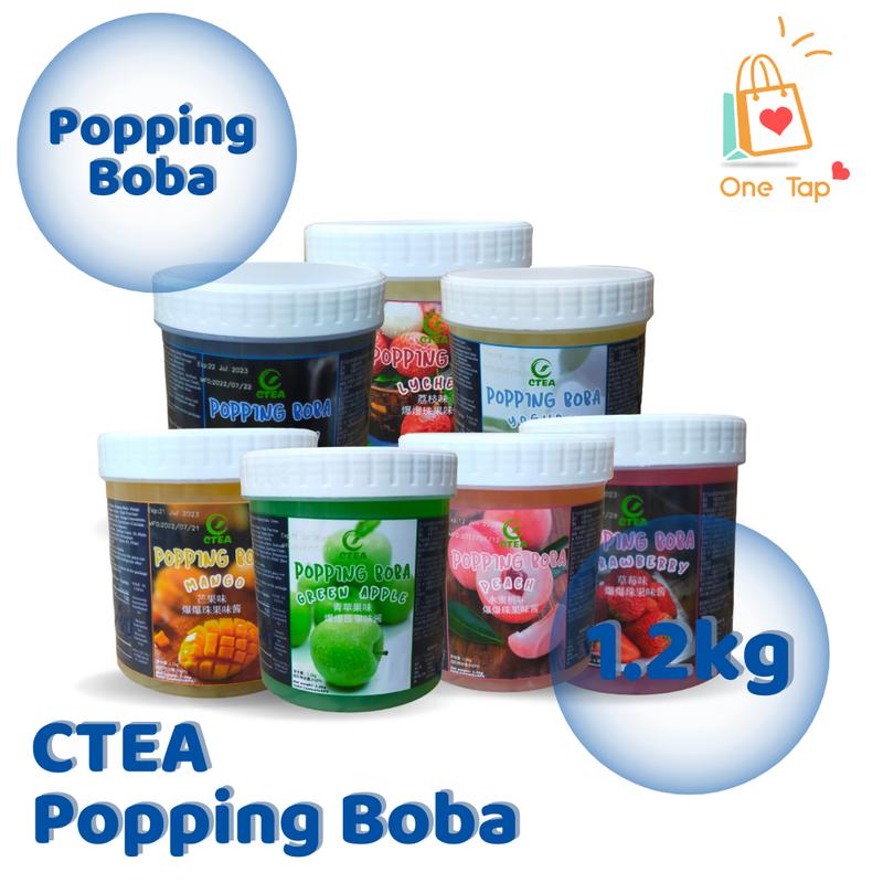 CTEA Popping boba 1.2kg / Popping boba Milktea/milktea sinkers/Sinker ...