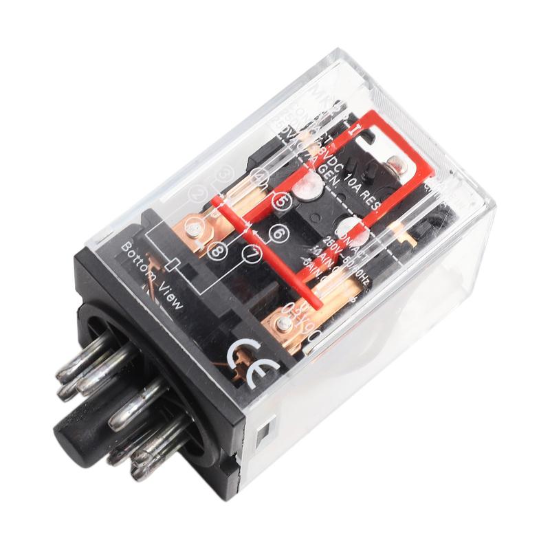 Relay MK2P-I MK2P DC 12V 8 Pin 10A 250VAC 1pc Small Intermediate Relay ...