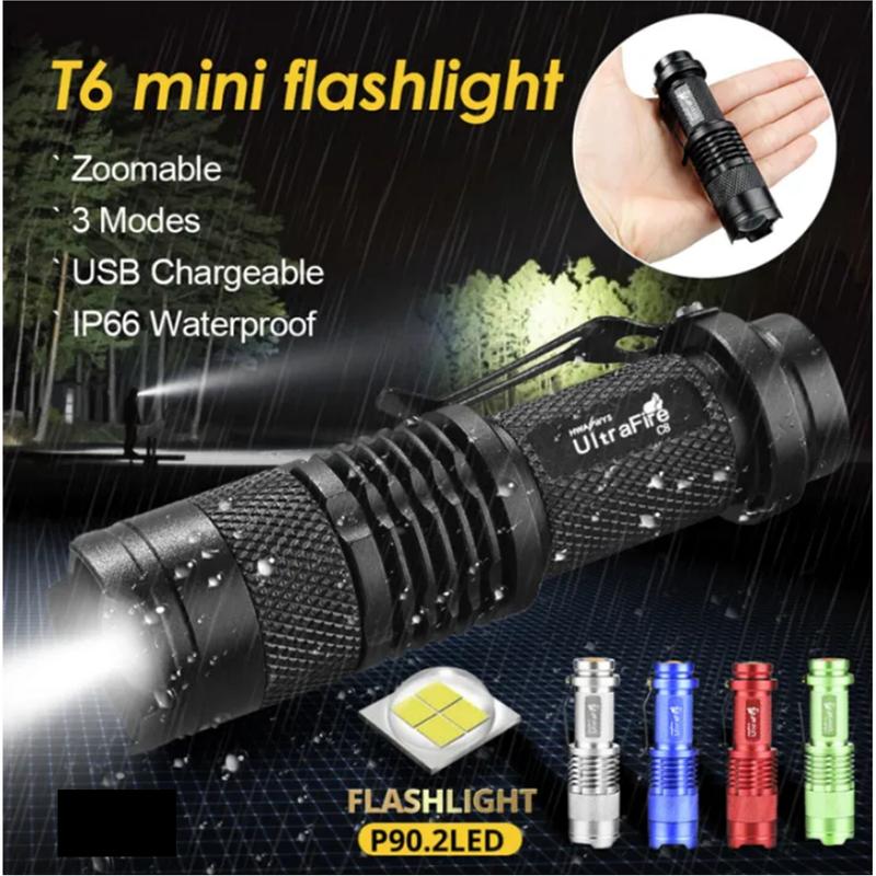 LED TORCHLIGHT SUPER BRIGHT PORTABLE LIGHTING ORIGINAL ULTRAFIRE ...