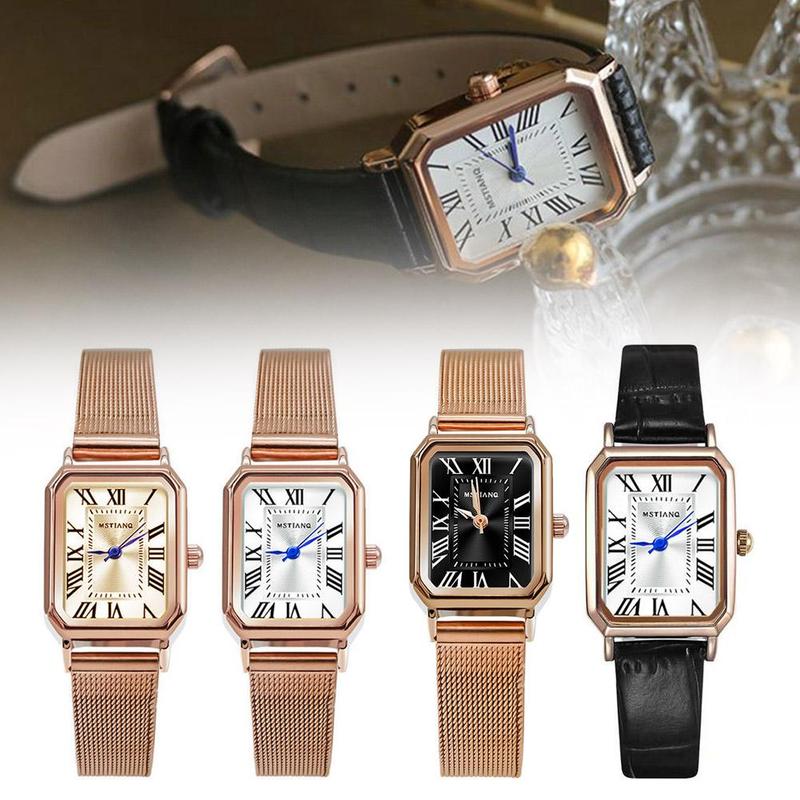 Jam Tangan Kuarza Persegi, Ketibaan Baru, Gaya Retro, Elegan - TikTok ...