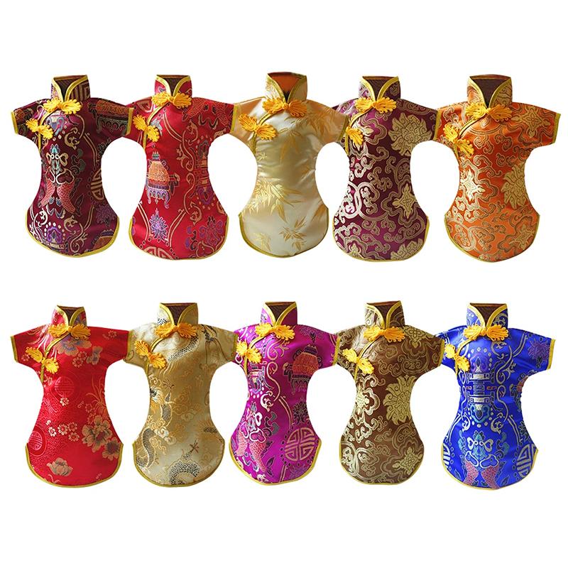 Home Dinner Chinese Tang Silk Satin Hanfu Non-slip Gifts Classical ...