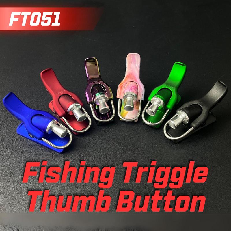 Fishing Trigger Thumb Button Safety Finger Protector Surf Fishing ...
