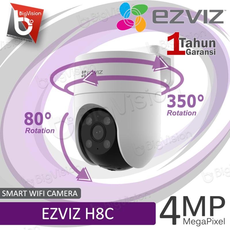 ezviz H8C 4MP 2K CAM cctv WIFI IP CAMERA SMART WIRELESS KAMERA - Shop ...