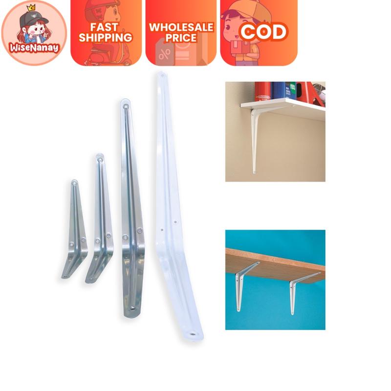 WiseNanay 2pcs Wall Mounted L Shape / L-shape Shelf Support Bracket ...