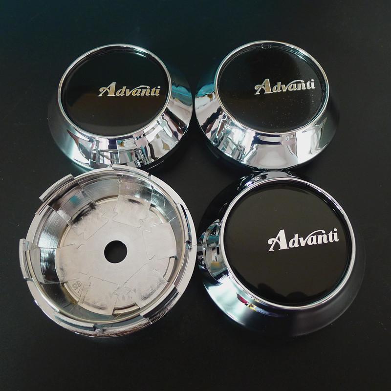 4pcs 68mm Advanti Racing Wheel Center Caps Hub Cover Logo Emblem ...