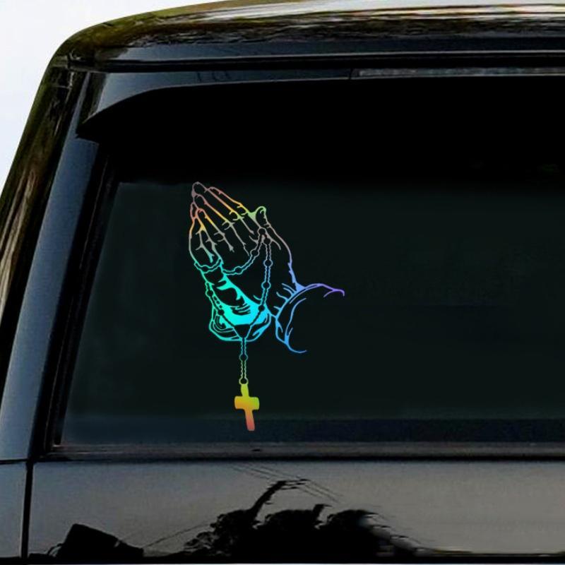 Hand Gesture Car Sticker, Waterproof Car Rear Window Body Decorative ...