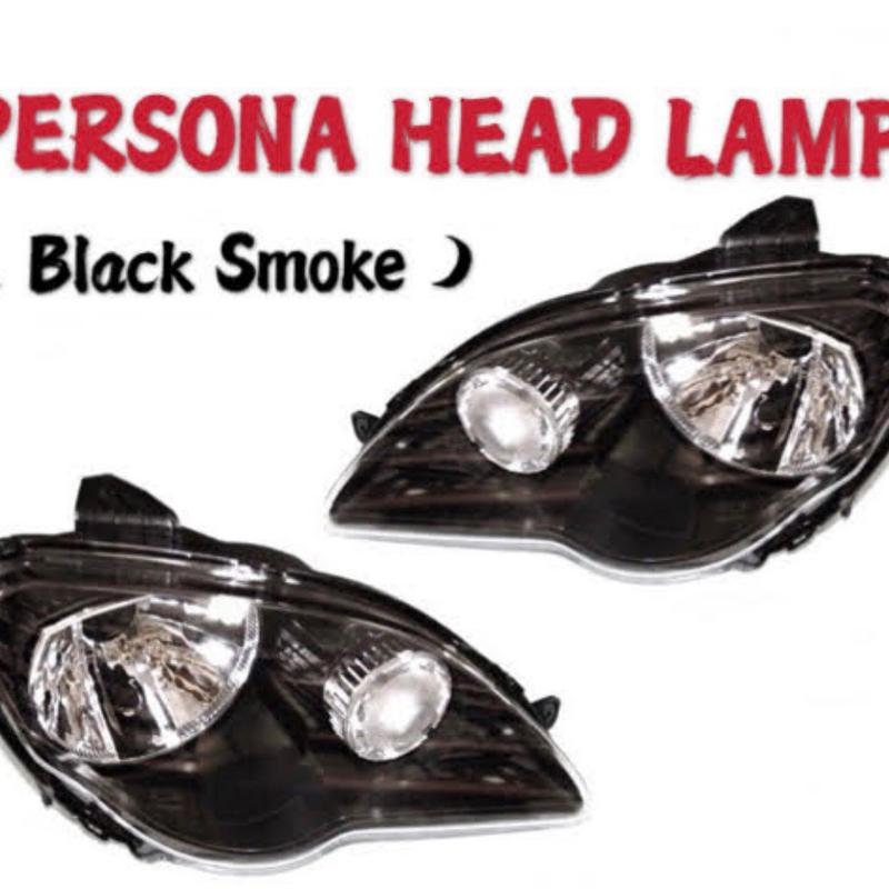 PERSONA ELEGANCE 09 HEAD LAMP SMOKE // GEN2 HEADLAMP BLACK SMOKE ...