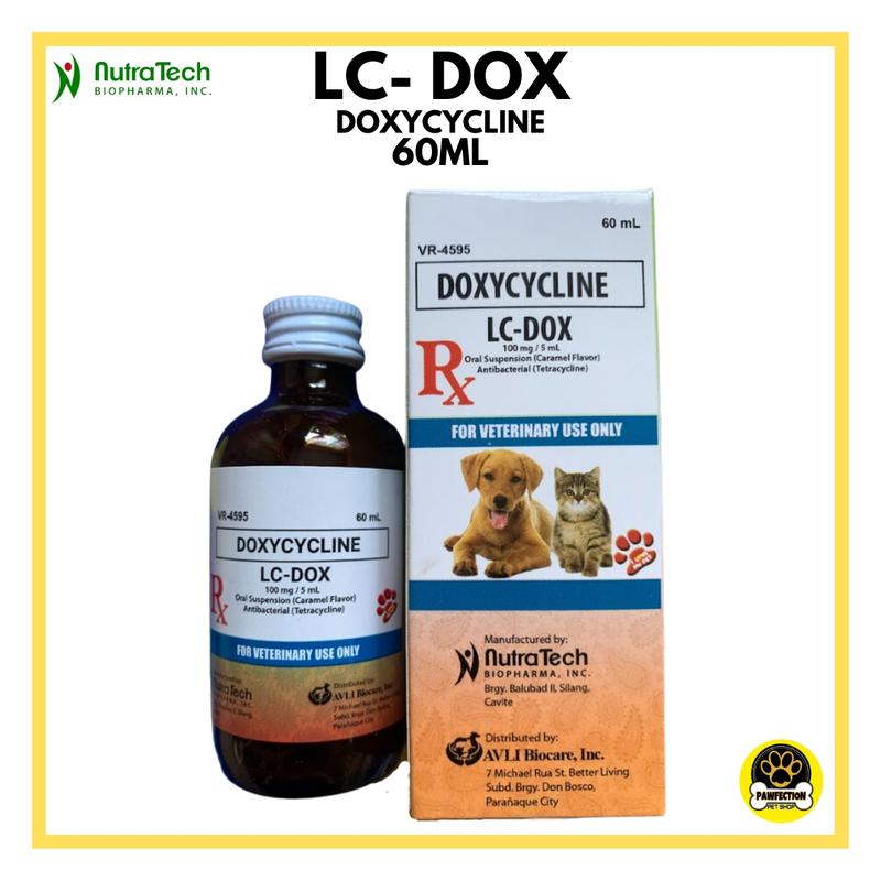 LC DOX Suspension (60ml) Antibacterial for dogs and cats - TikTok Shop ...