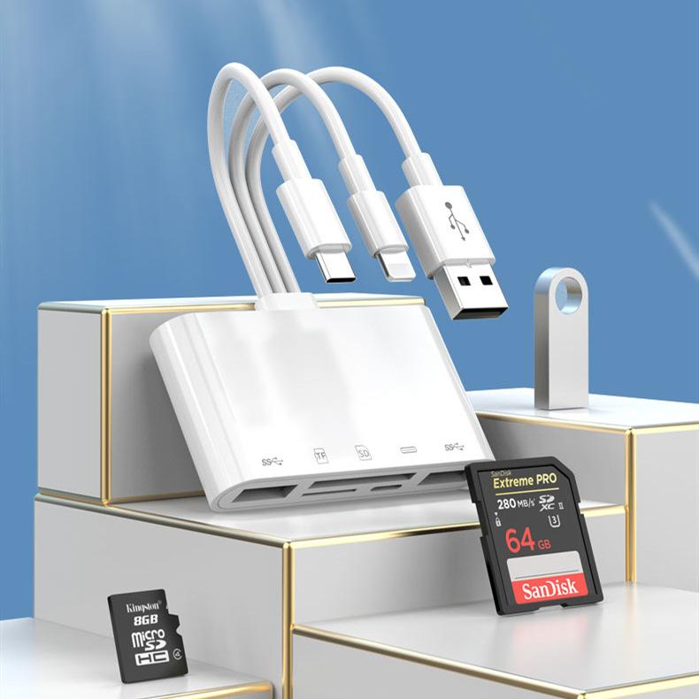 Mobile Phone Computer Universal Three-Wire Card Reader Multi-Function ...